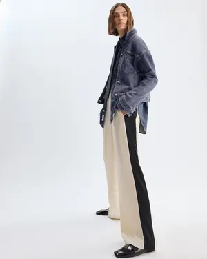 Rag & Bone Miramar Terry Trucker Jacket - Almda