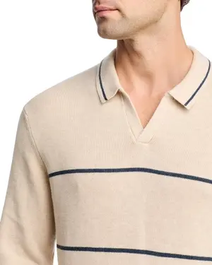 Marine Layer Liam Sweater Polo - Ango/navy