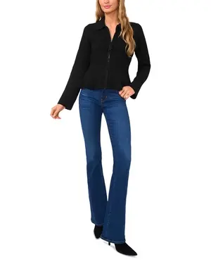 Ted Baker London Luella Zip Front Peplum Jacket