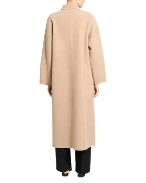 Theory Long Wool & Cashmere Coat - Palomino