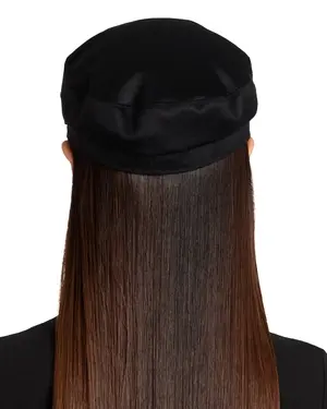 Eugenia Kim Cashmere Marine Cap - Black