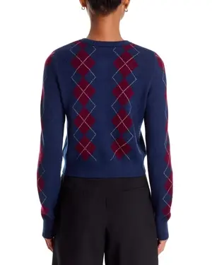 525 America Windsor Argyle Cardigan