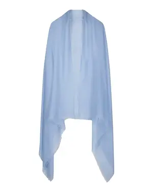 Sofia Cashmere Ultrafine Cashmere Wrap Sky Blue