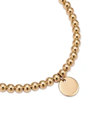 Bloomingdale'S Beaded Bracelet In 14k Yellow