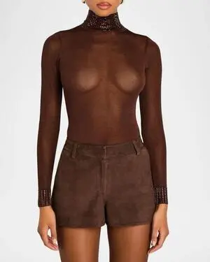 Retrofete Naya Suede Shorts