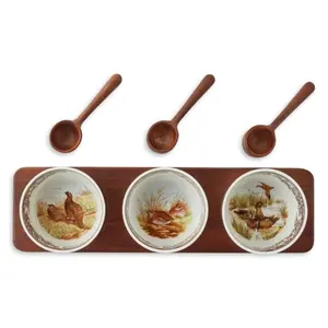 SPODE Woodland 7 Piece Condiment Set
