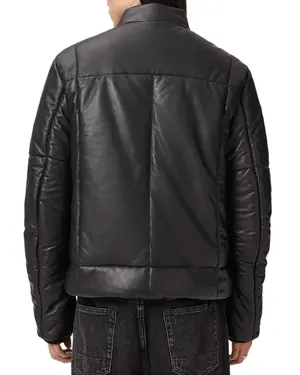 ALLSAINTS Furse Leather Puffer Jacket