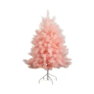 NEARLY NATURAL Artificial Pampas Grass 4' Christmas Tree