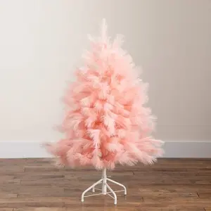 NEARLY NATURAL Artificial Pampas Grass 4' Christmas Tree