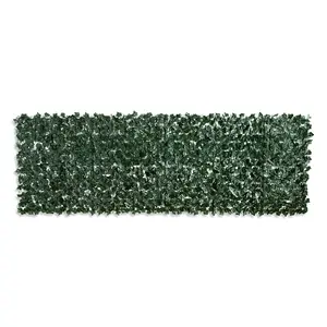 NEARLY NATURAL 40 X 120 Uv Resistant Artificial Ivy Privacy Fence Wall Screen - Green