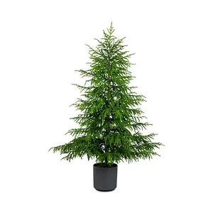 NEARLY NATURAL Artificial Real Touch Norfolk Island Pine 6' Christmas Tree With Natural Look - Green