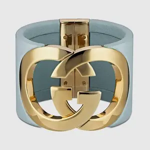 Gucci Interlocking G Cuff Bracelet - Gold-toned Metal