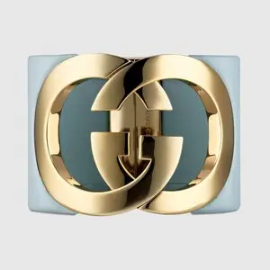 Gucci Interlocking G Cuff Bracelet - Gold-toned Metal