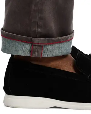 Robert Graham Celestial Velvet Pants - Charcoal