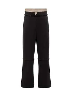 PEUTEREY TONY EFFE Peuterey Jersey Wide Leg Pants - Black