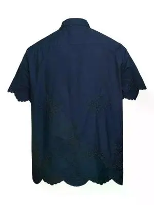 DIOMENE Scalloped Embroidered Shirt