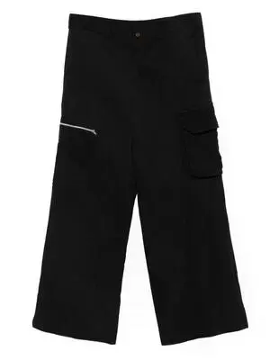 BLACK COMME DES GARÇONS Zip-pocket Cargo Pants