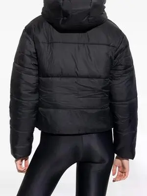 Nike Hooded Quilted Jacket - Black