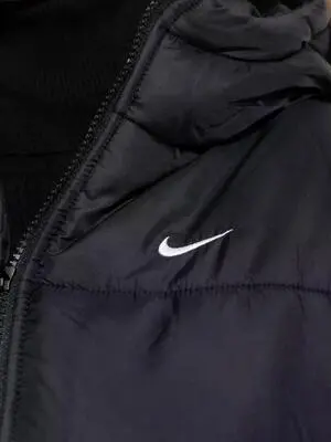 Nike Hooded Quilted Jacket - Black