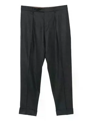 BERWICH Chiaia Pleated Trousers - Grey