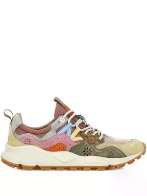 FLOWER MOUNTAIN Yamano Panelled Sneakers - Neutrals