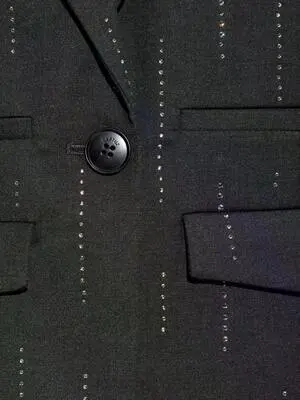 GESTUZ Embellished Button Blazer