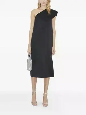 Tory Burch One-shoulder Midi Dress