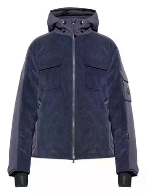 Bogner Corduroy Hooded Jacket - Blue