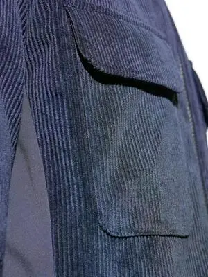 Bogner Corduroy Hooded Jacket - Blue
