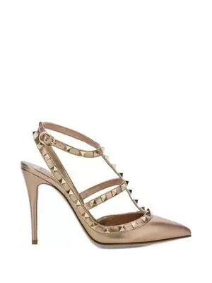 Valentino Garavani Rockstud Leather Pumps - Pink