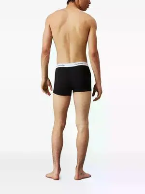 Calvin Klein Icon Logo-waistband Boxers - Black