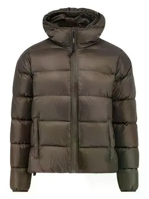 Aspesi Zip-up Hooded Jacket - Brown
