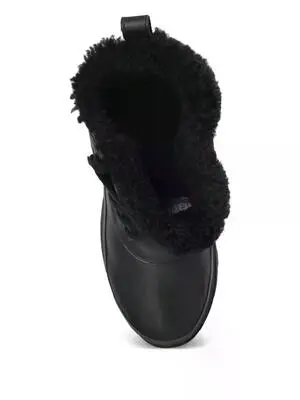 Canada Goose Fur-trim Lace-up Boots