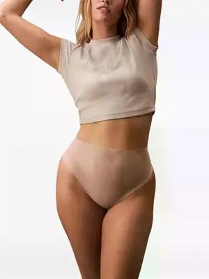 Calvin Klein High-waisted Briefs - Neutrals