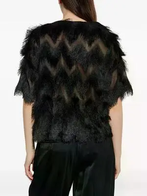 Munthe Rossi Fringed Blouse