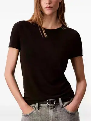 Calvin Klein Short-sleeve Fine Knit Top