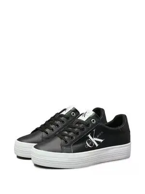 Calvin Klein Logo-print Platform Sneakers