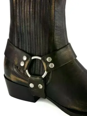 Paris Texas 35mm Helena Strap-detail Ankle Boots