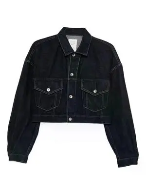 KURO Selvedge Cropped Trucker Jacket