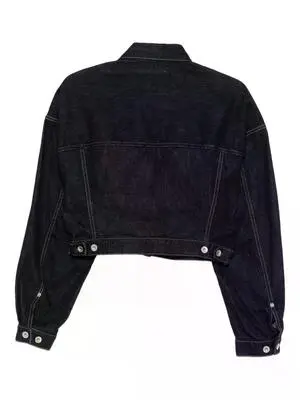 KURO Selvedge Cropped Trucker Jacket