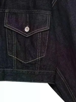 KURO Selvedge Cropped Trucker Jacket