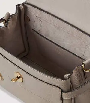 Mulberry Mini Leather Top-handle Satchel - Neutral