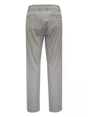 Peter Millar Flat-front Trousers - Grey
