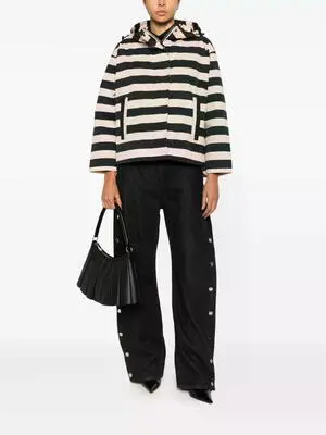 PSOPHIA Striped Hooded Jacket