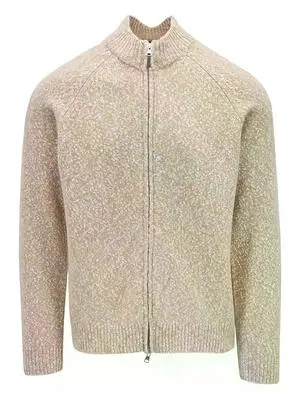 Peter Millar Lyle Zip-front Wool Cardigan