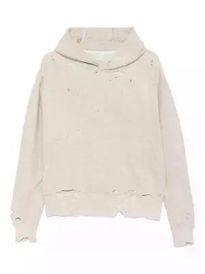 KURO Distressed-effect Hoodie