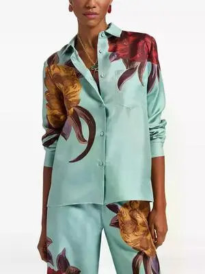La DoubleJ Floral Print Shirt