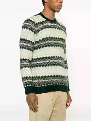 SCAGLIONE Striped Crewneck Sweater