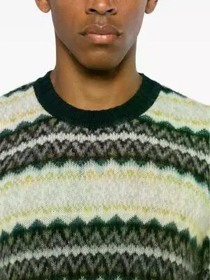 SCAGLIONE Striped Crewneck Sweater