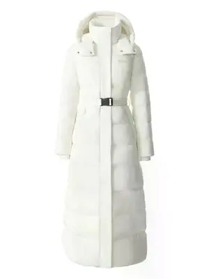 Women's Belted Hooded Parka
